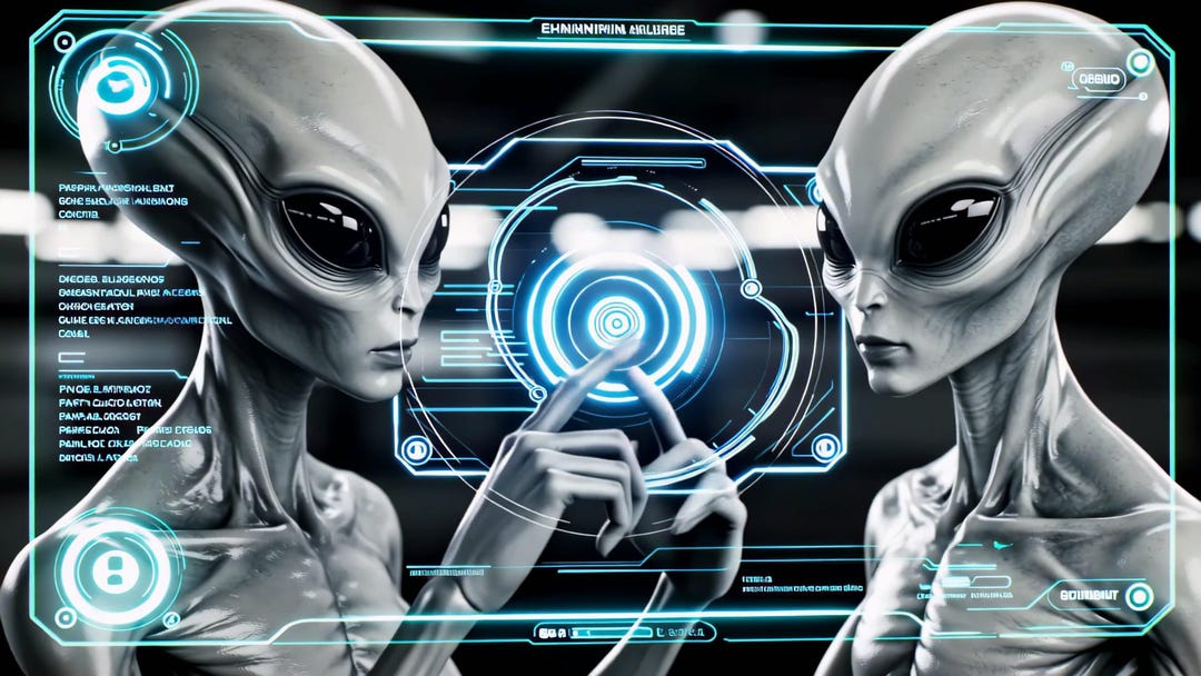 An Ultra Realistic Gray Alien — 4K AI Loop (10s) - Etsy