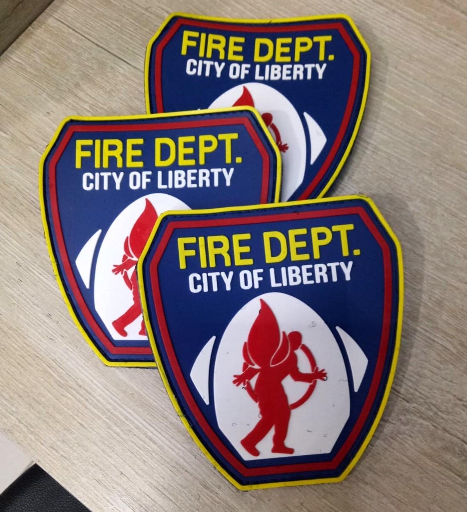 Grand Theft Auto GTA Fire Department Liberty City FDLC PVC Patch Badge ...