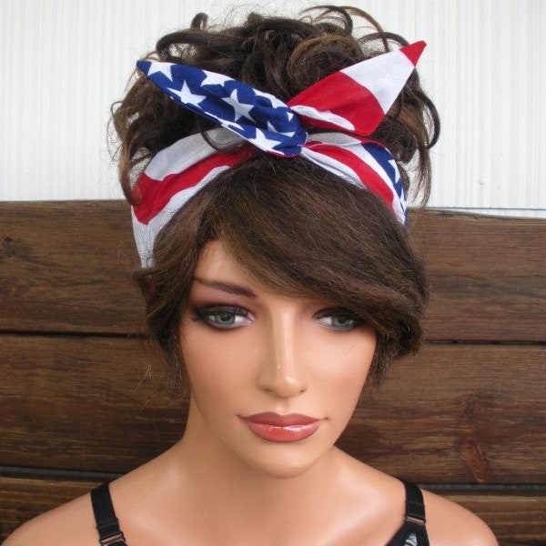 American Flag Hair - Etsy