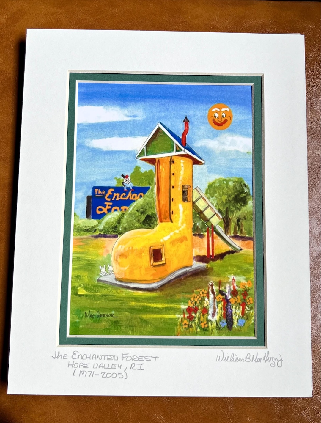 Enchanted Forest Kiddie Amusement Park, Hope Valley, RI. Art Print From ...