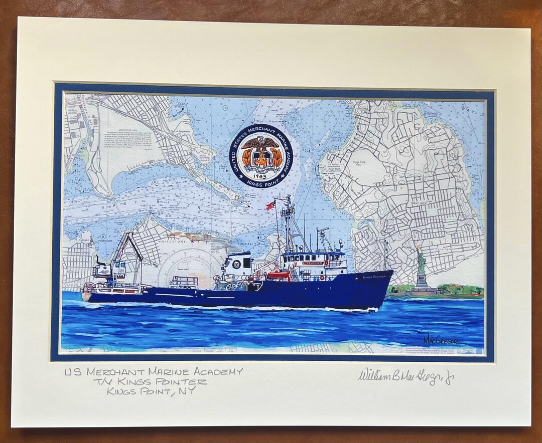 Kings Pointer Training Ship, Merchant Marine Academy, Kings Point, NY ...