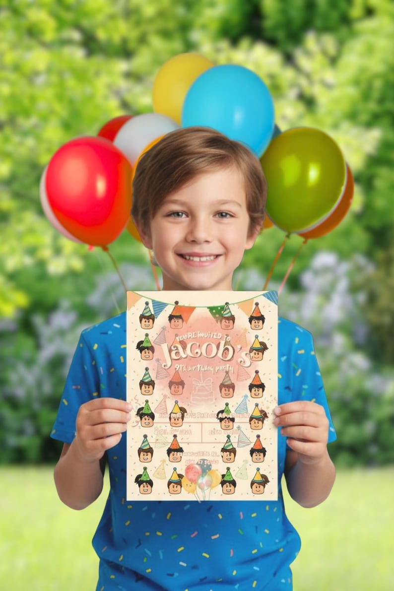 Roblox Birthday Party Invitation - Etsy