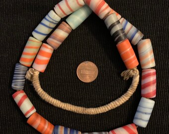 Striped Trade Beads | Etsy