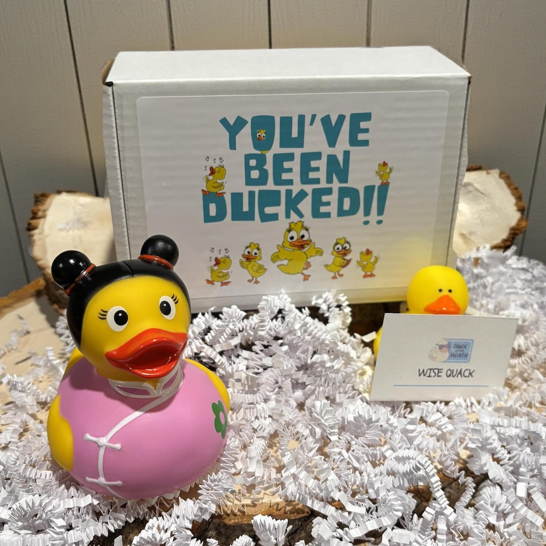 Chinese Inspired Rubber Duck Gift Box – Cultural Duck, Chinese New Year ...