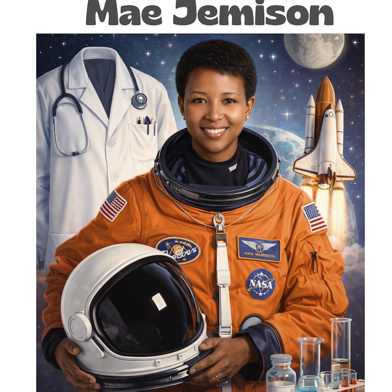 Mae Jemison Poster - Etsy