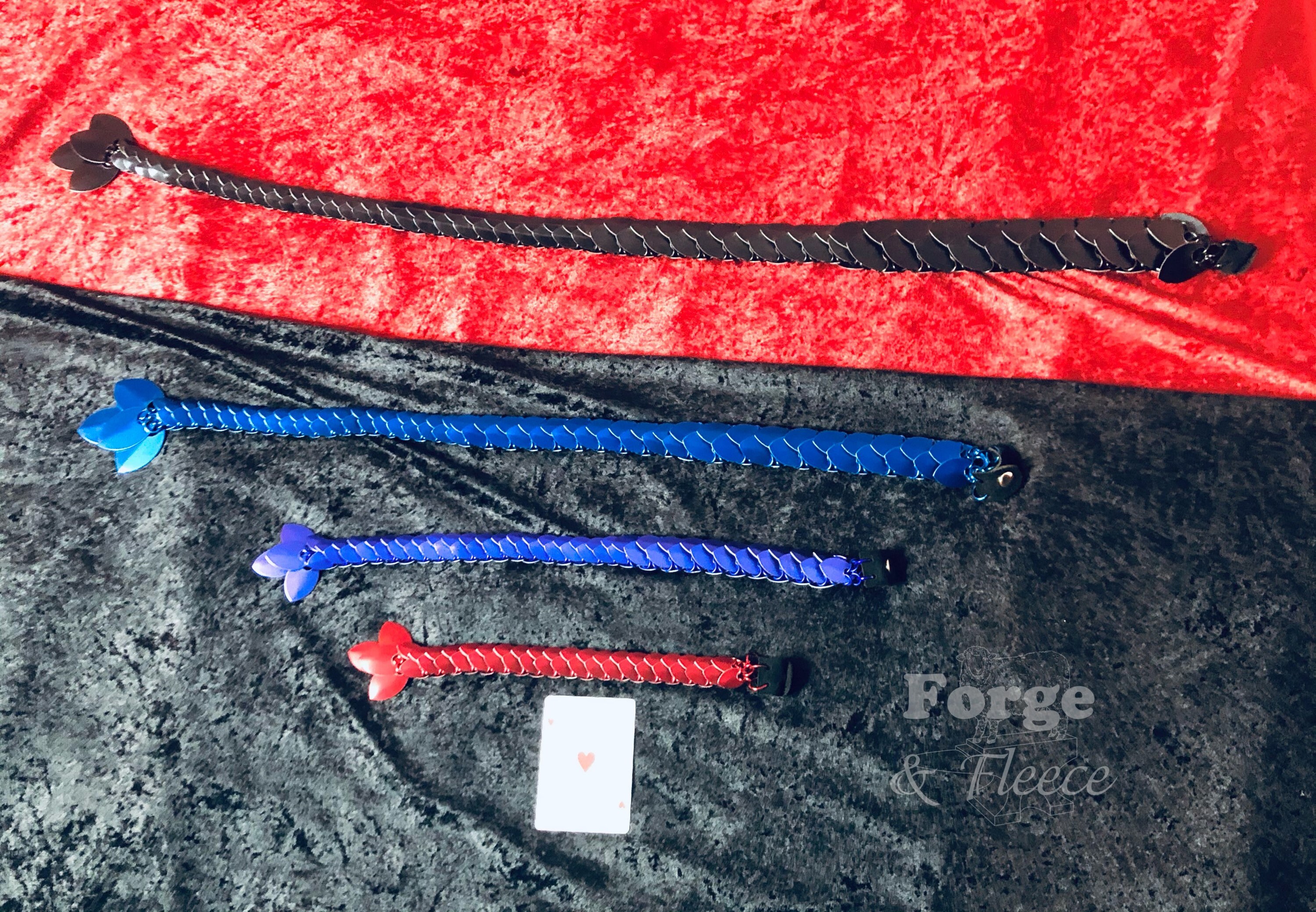 Demon Tail Scaled Demon Tail Tiefling Tail Jester Tail | Etsy