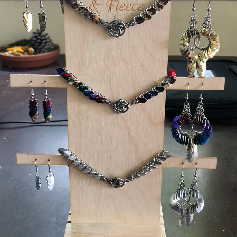 Scale Maille Necklace - Etsy