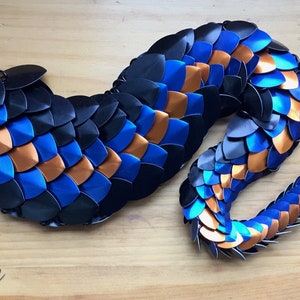 Large Scaled Dragon Tail, Costume Tail, Dragon Costume, Colorfull ...