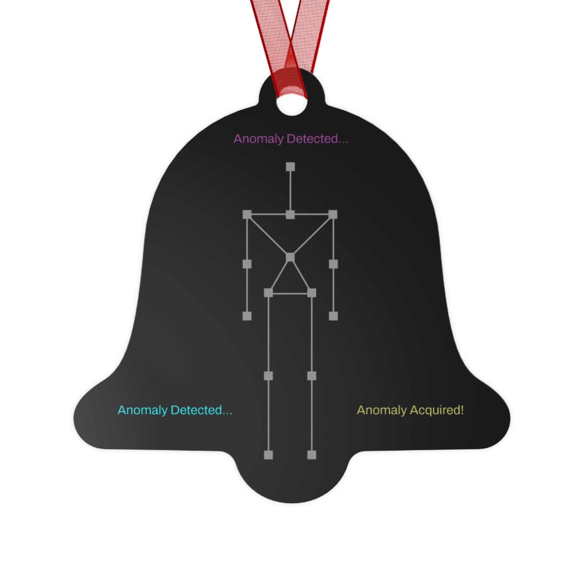 Anomaly Detected Classic Metal Ornaments. Perfect for Fans of Ghost ...