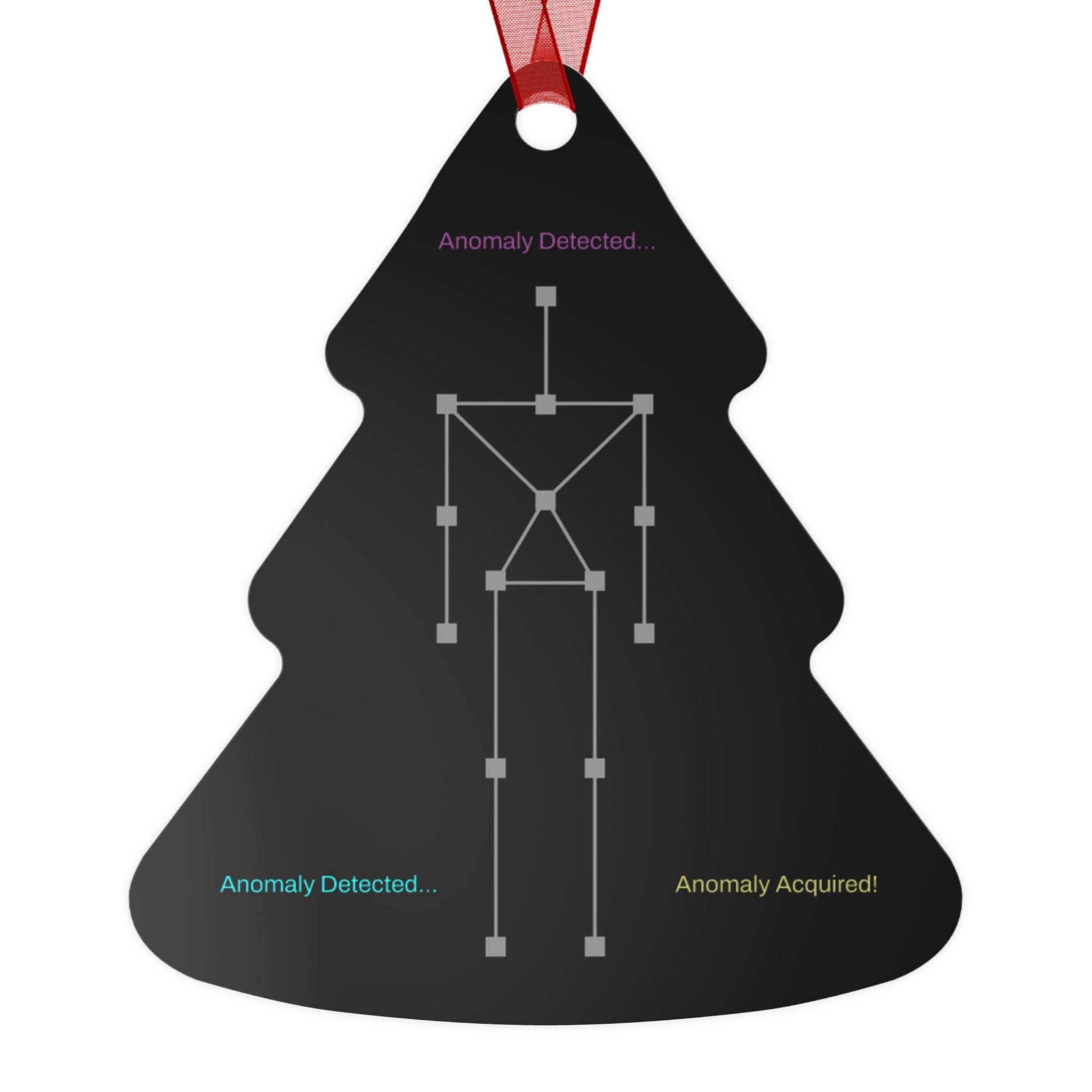 Anomaly Detected Classic Metal Ornaments. Perfect for Fans of Ghost ...