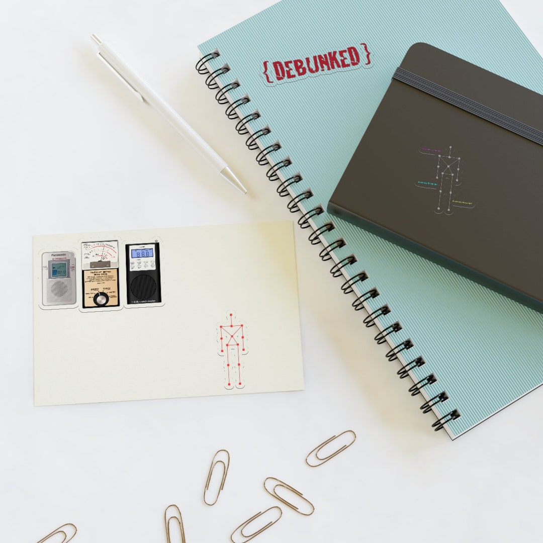 Ghost Hunting Sticker Sheet - SLS Anomalies, DEBUNKED, and Classic ...