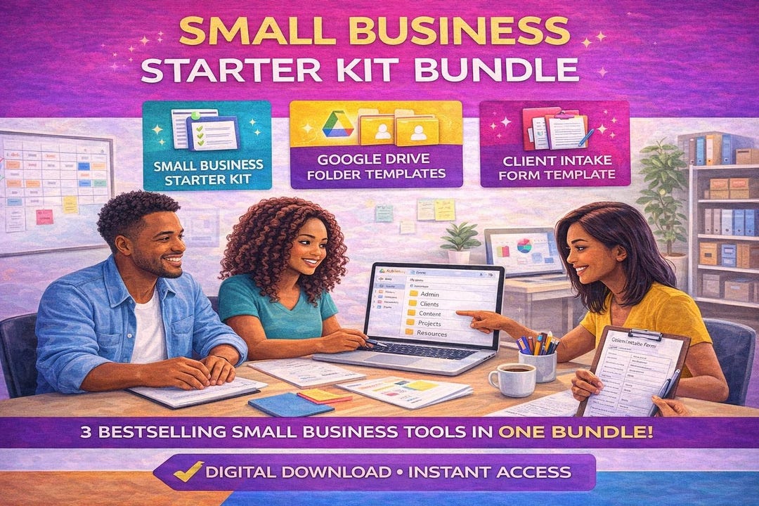 Small Business Starter Bundle | Business Setup & Organization Toolkit ...