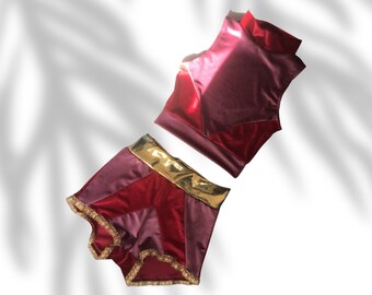 Trapeze Crop Top - Etsy