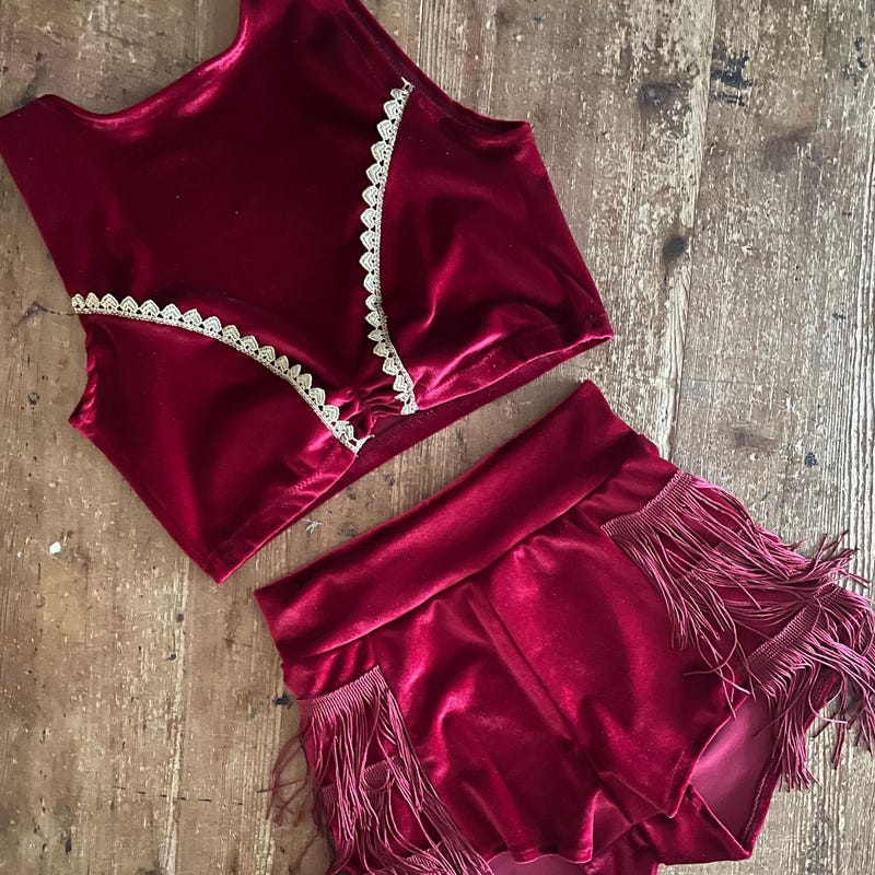 Velvet Short Set Womens - Etsy UK