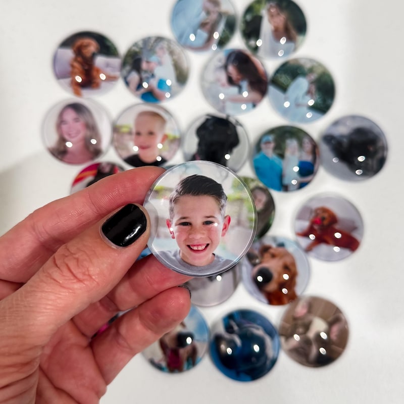 Photo Cabochon Magnets - Etsy
