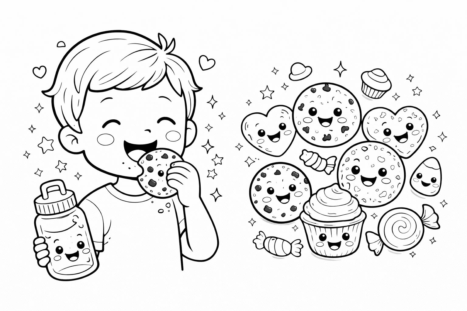 Healthy Foods Coloring Book Nutrition Education Printable (PDF) - Etsy