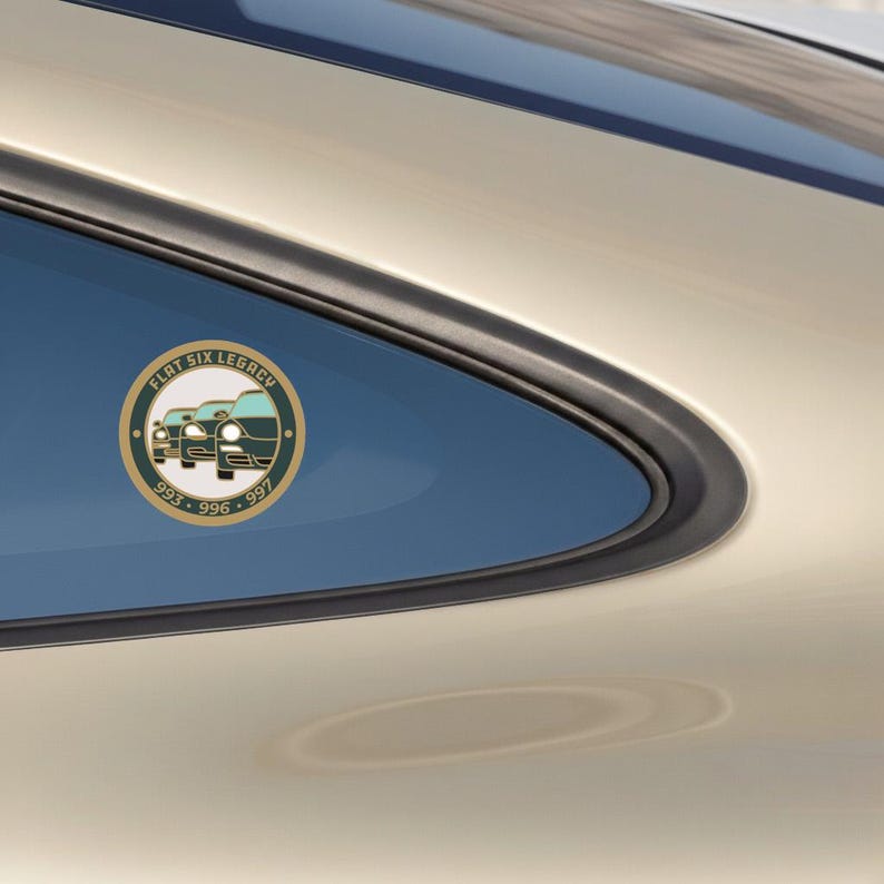 911 Generations 993-996-997 Heritage Sticker | Vintage Classic Car ...