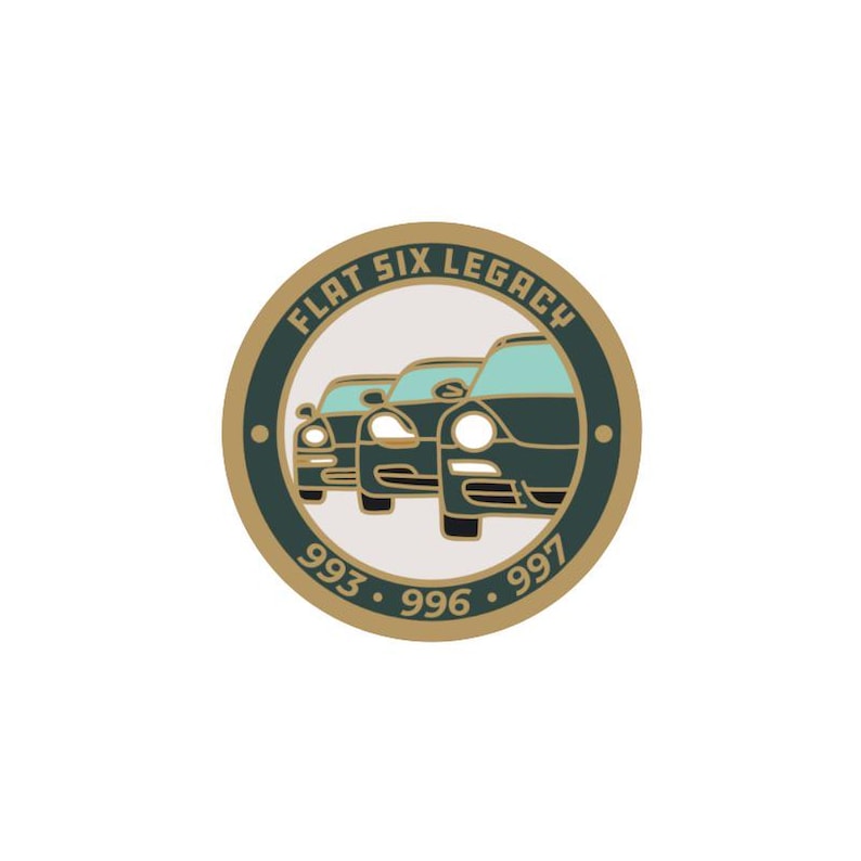 911 Generations 993-996-997 Heritage Sticker | Vintage Classic Car ...