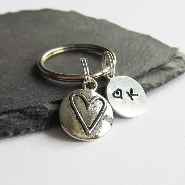 Heart Key Chain - Etsy