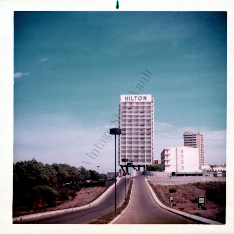 Hilton Hotel Print - Etsy