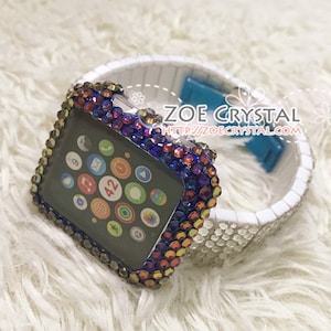 Bedazzled Bling Apple Watch Volcano Crystal Case / Protector / Cover ...