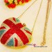 Stylish Bling and Sparkly Union Jack Crystal Clutch - Bridal ...