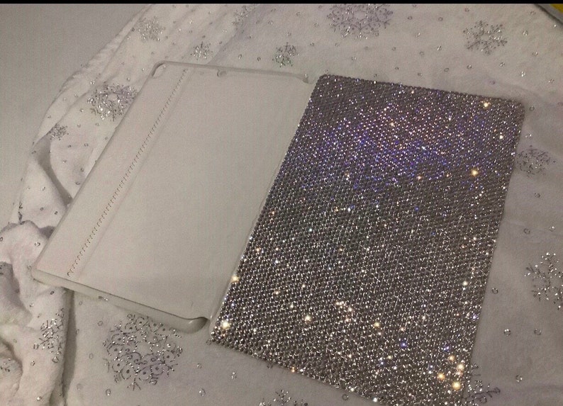 Bedazzled & Bling iPad Air / Pro / Mini Case With Silver Diamond ...
