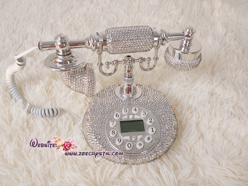 CLASSIC Bling and Sparkly PHONE to ensure a good mood when | Etsy