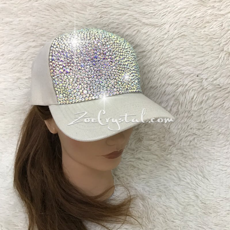 Rhinestone Cap - Etsy