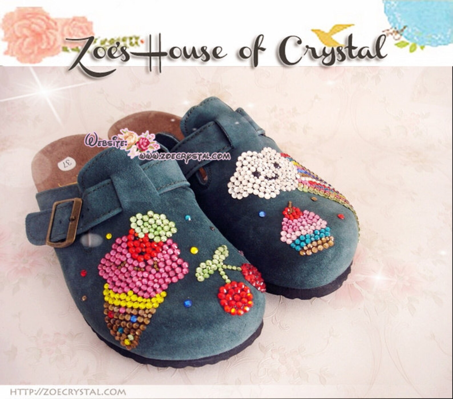 Super Cute Shiny Casual Style Bling and Sparkly Clogs / - Etsy