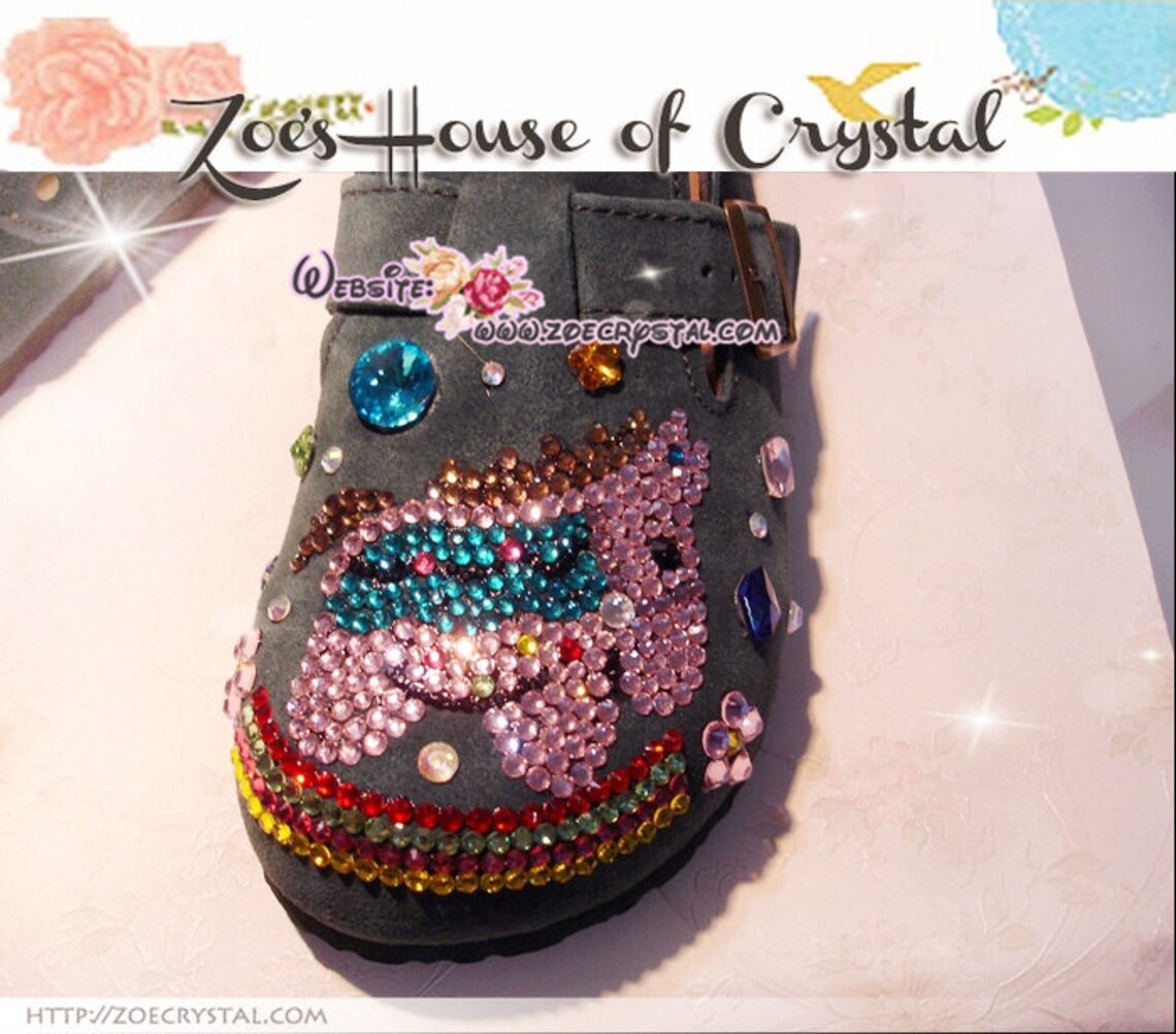 Super Cute Shiny Casual Style Bling and Sparkly Clogs / - Etsy