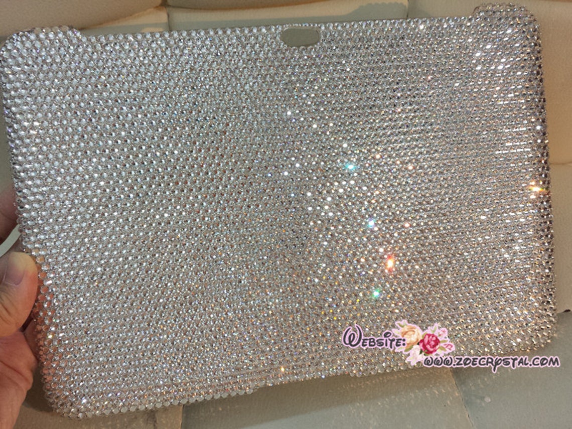 Bedazzled Crystal iPad Air Pro Case: Clear White Czech or Swarovski ...
