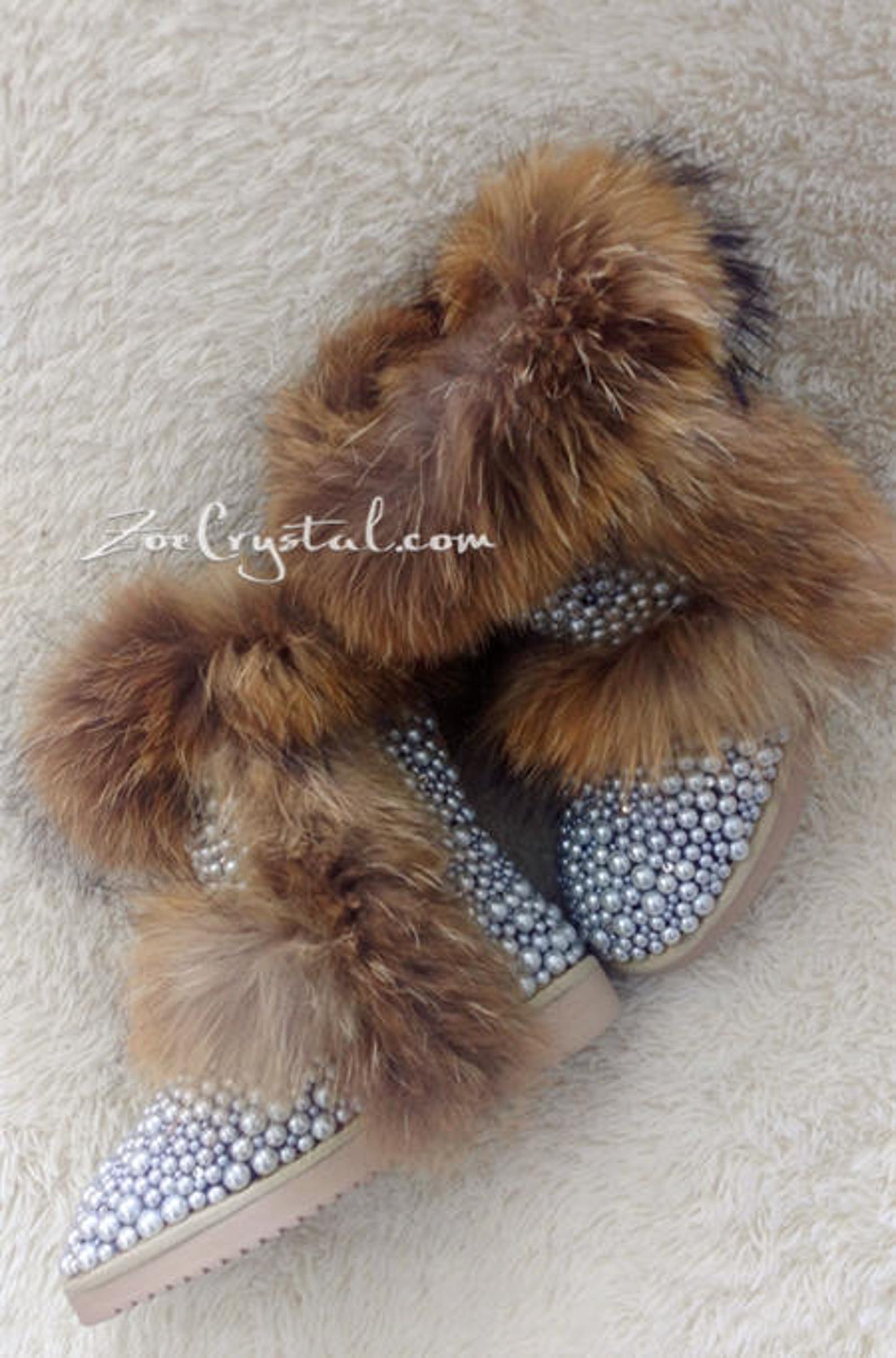 New Colorshiny WINTER Bling and Sparkly Double Layers Fur - Etsy