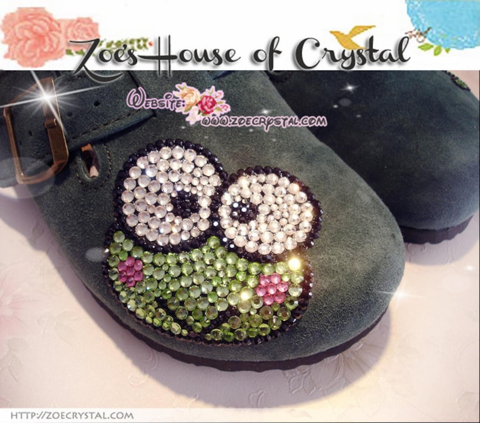 Super Cute Shiny Casual Style Bling and Sparkly Clogs / Sandals With ...