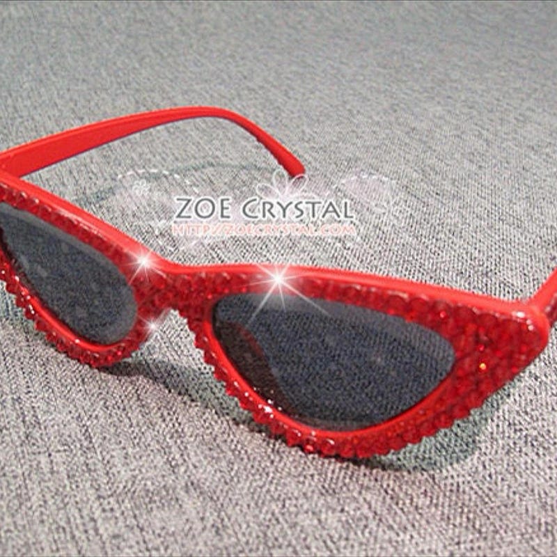 Retro Cat Eye Sunglasses Etsy