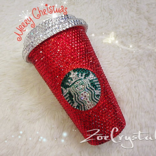 Bedazzled BLING STARBUCKS Coffee Cup / Mug / Tumbler Glitter - Etsy
