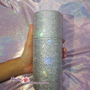 BLING 1 SET 7PCS Makeup Cosmetic Brushes & Holder for Beauty Bedazzled ...