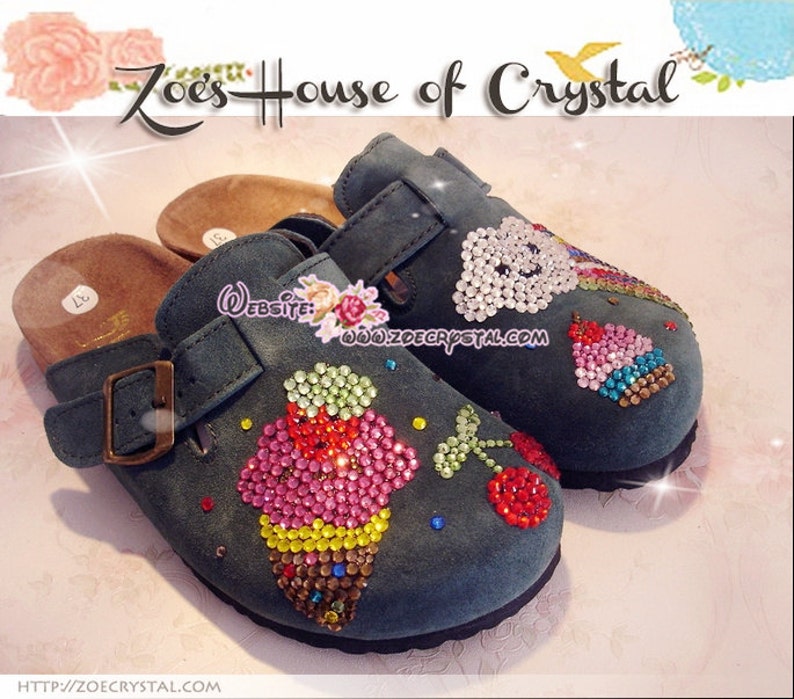 Super Cute Shiny Casual Style Bling and Sparkly Clogs / - Etsy