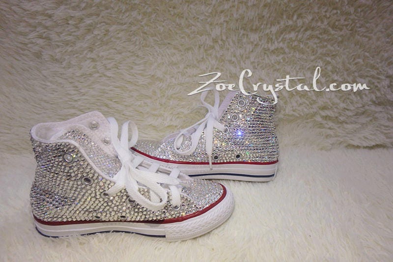 New Color **bling CONVERSE Chuck Taylor All Star SNEAKERS With Shinning ...