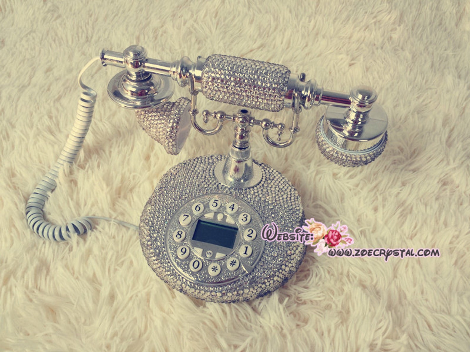 CLASSIC Bling and Sparkly PHONE to ensure a good mood when | Etsy