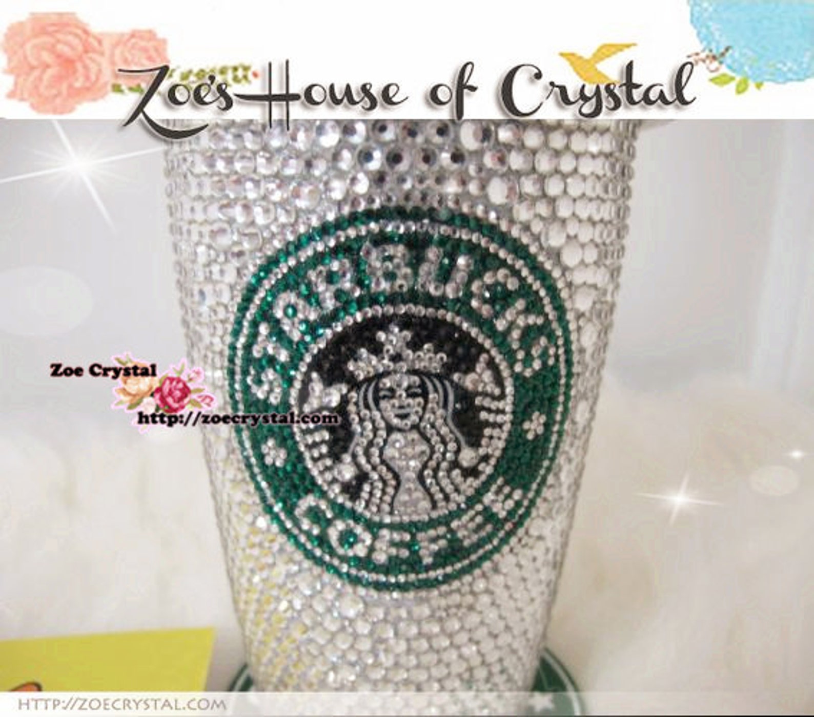 Bedazzled BLING STARBUCKS Coffee Cup / Mug / Tumbler Glitter - Etsy