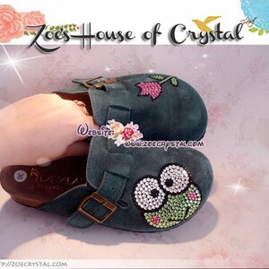 Super Cute Shiny Casual Style Bling and Sparkly Clogs / Sandals With ...