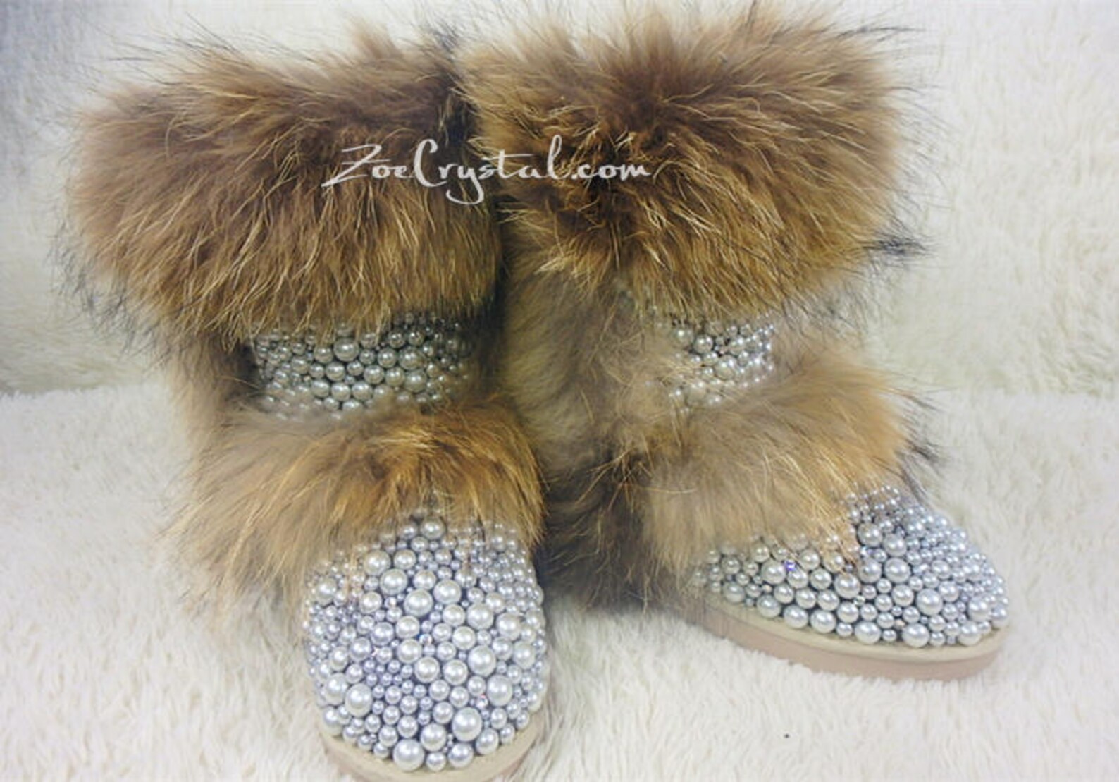 New Colorshiny WINTER Bling and Sparkly Double Layers Fur - Etsy