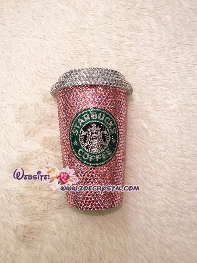 Bedazzled BLING STARBUCKS Coffee Cup / Mug / Tumbler Trisha - Etsy UK