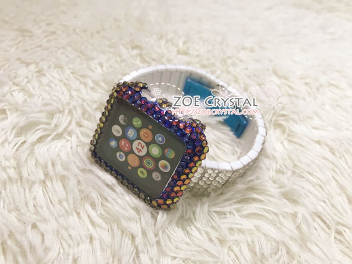 Bedazzled Bling Apple Watch Volcano Crystal Case / Protector / Cover ...