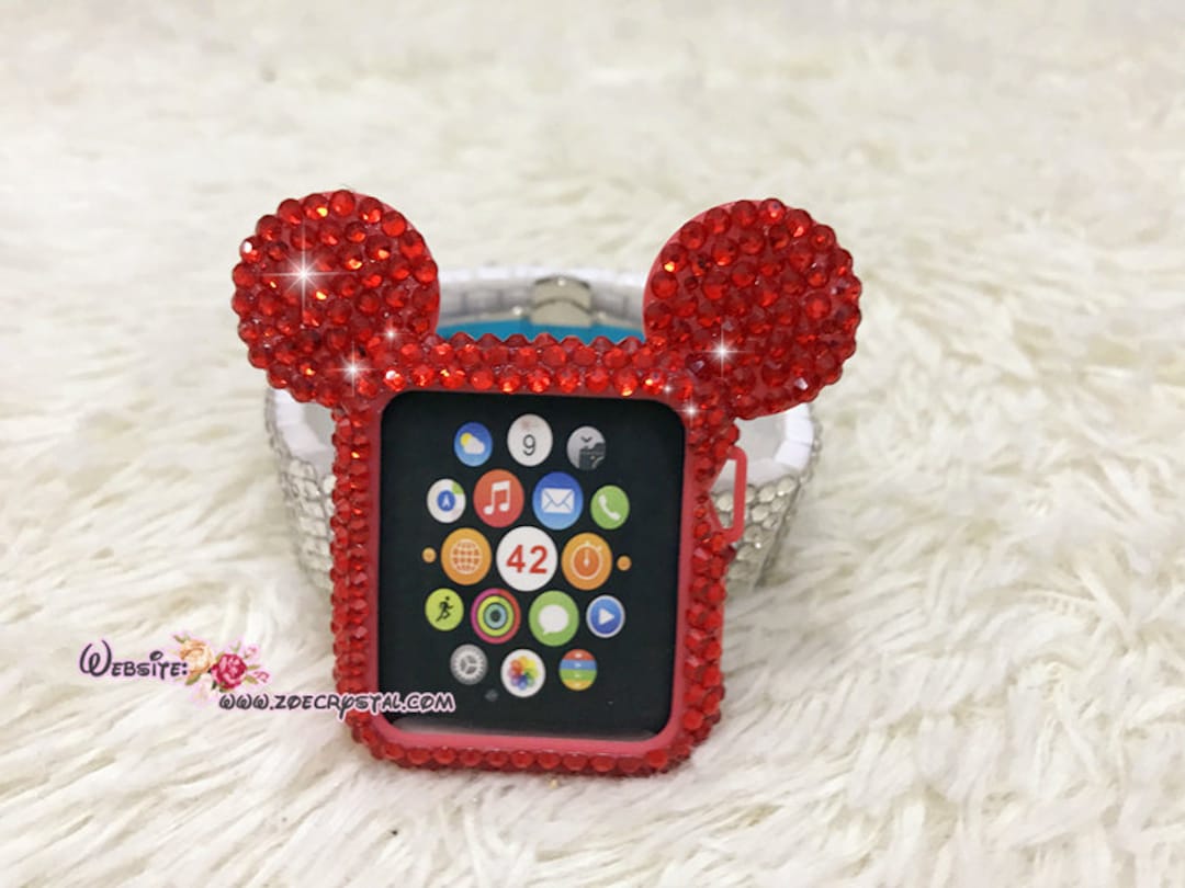 Bling Apple Watch Red Swarovski Crystal Bling Case / Protector / Cover ...
