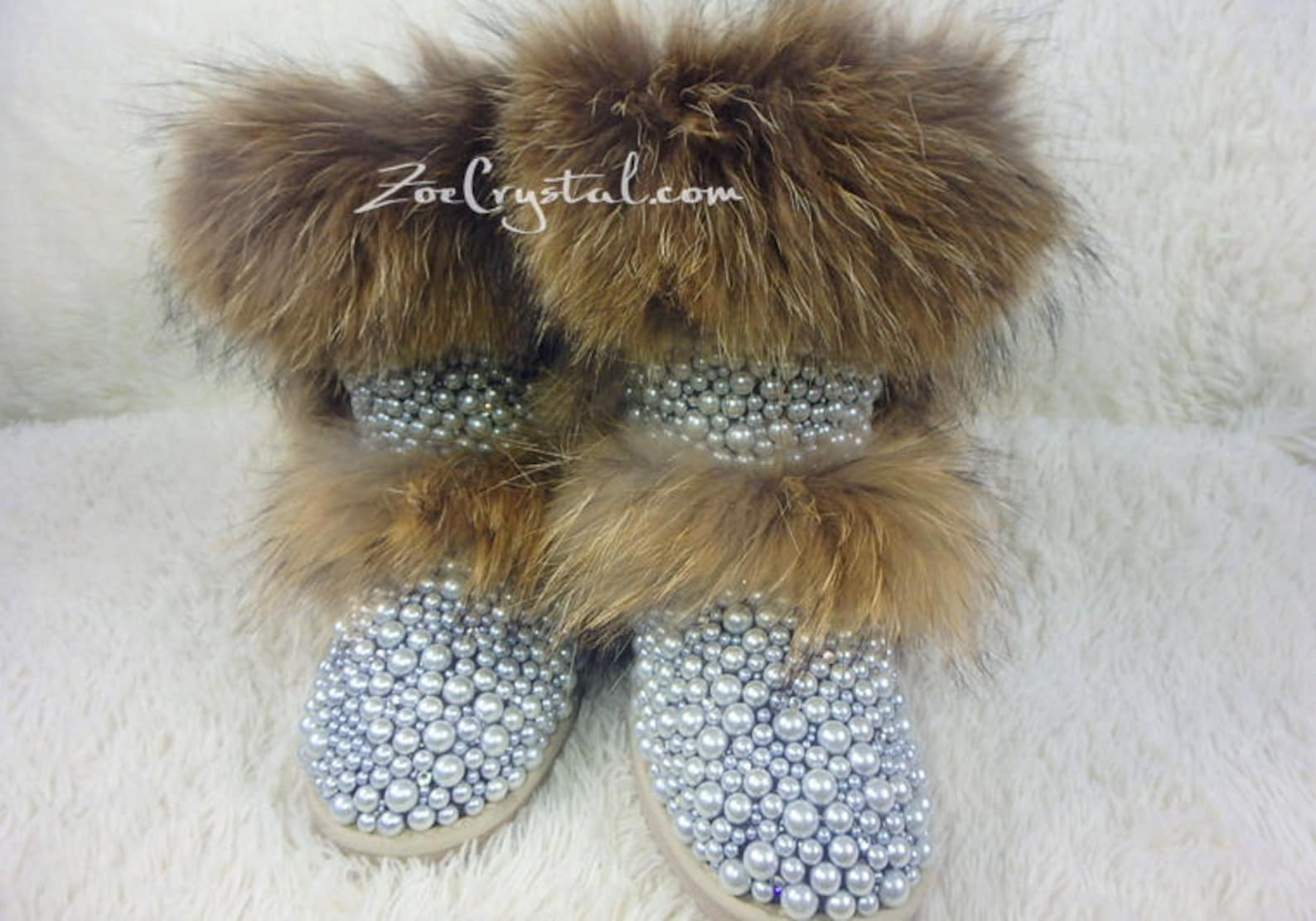 New Colorshiny WINTER Bling and Sparkly Double Layers Fur - Etsy