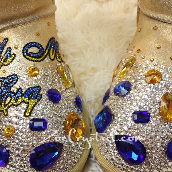 Bling Winter Boots - Etsy
