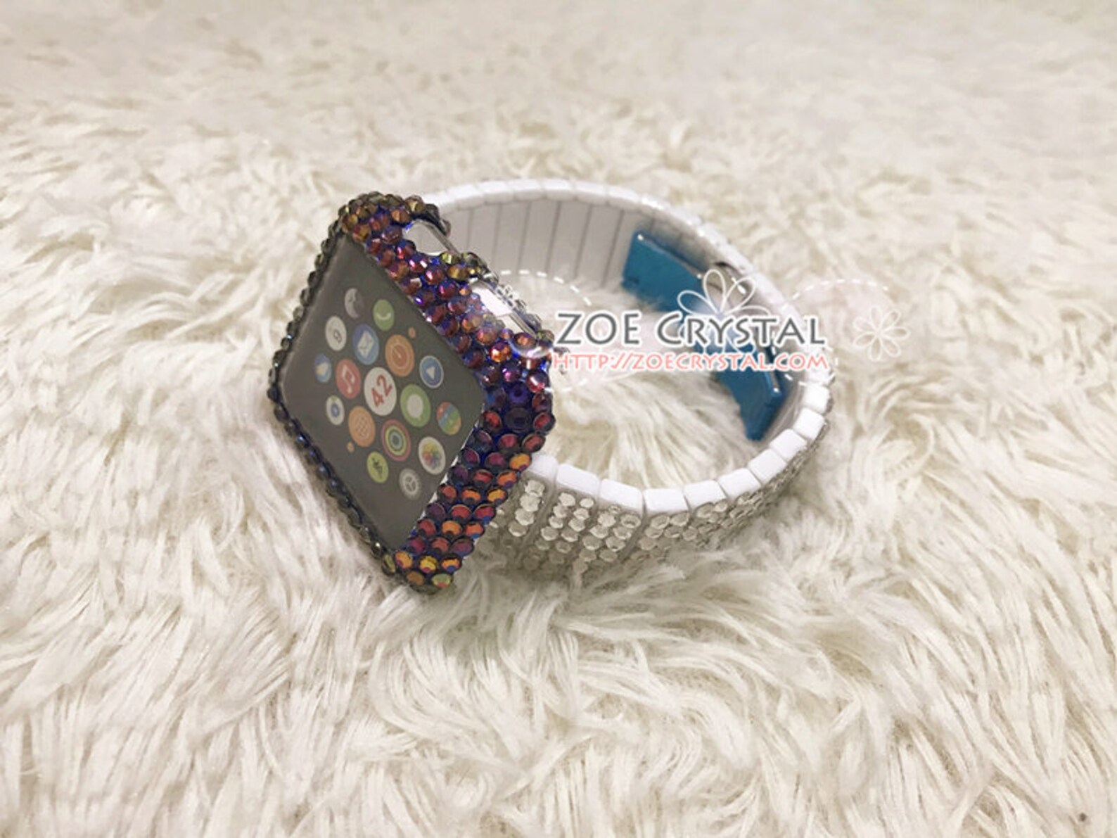 Bedazzled Bling Apple Watch Volcano Crystal Case / Protector / Cover ...