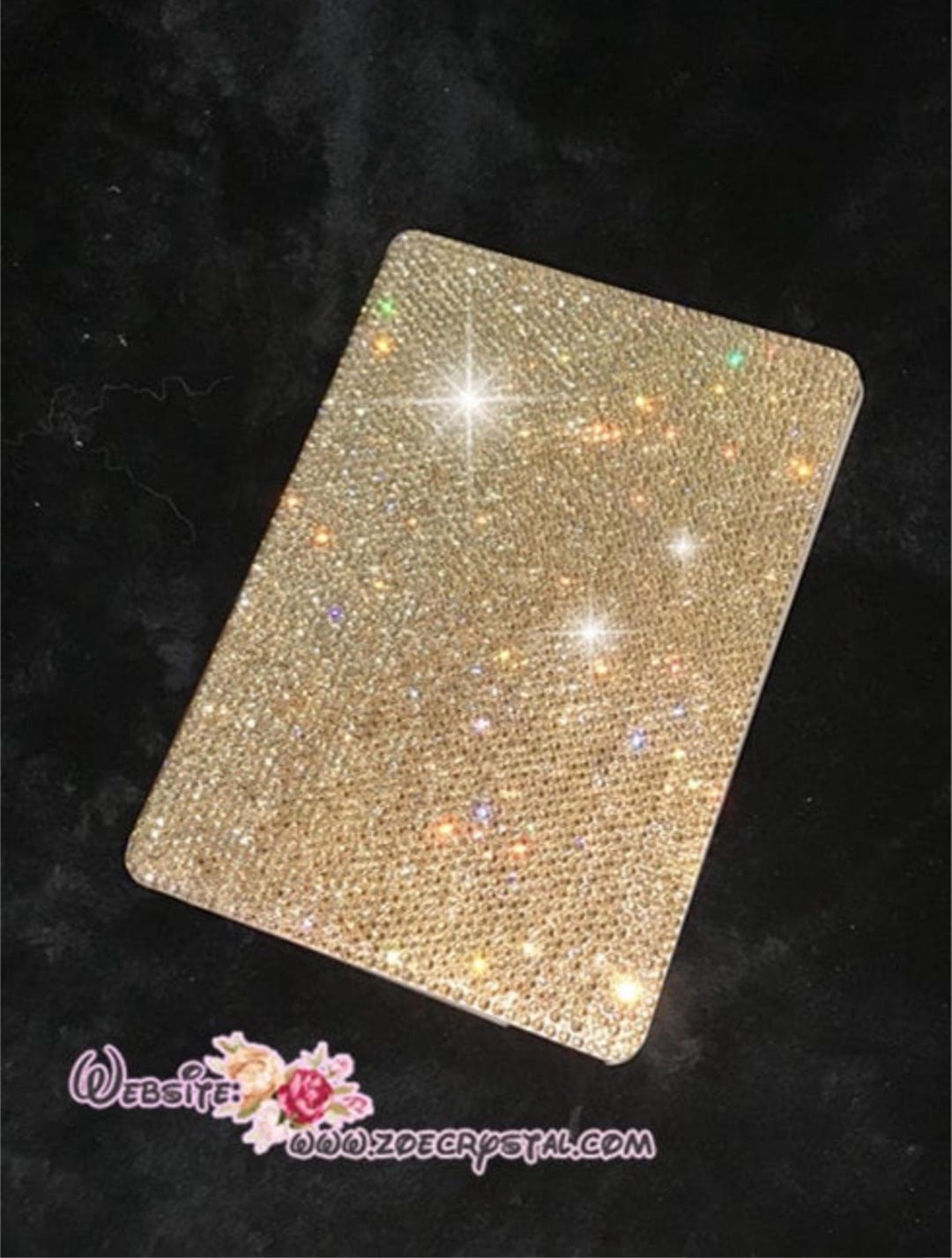 Bedazzled & Bling iPad Air / Pro / Mini Case With Silver Diamond ...